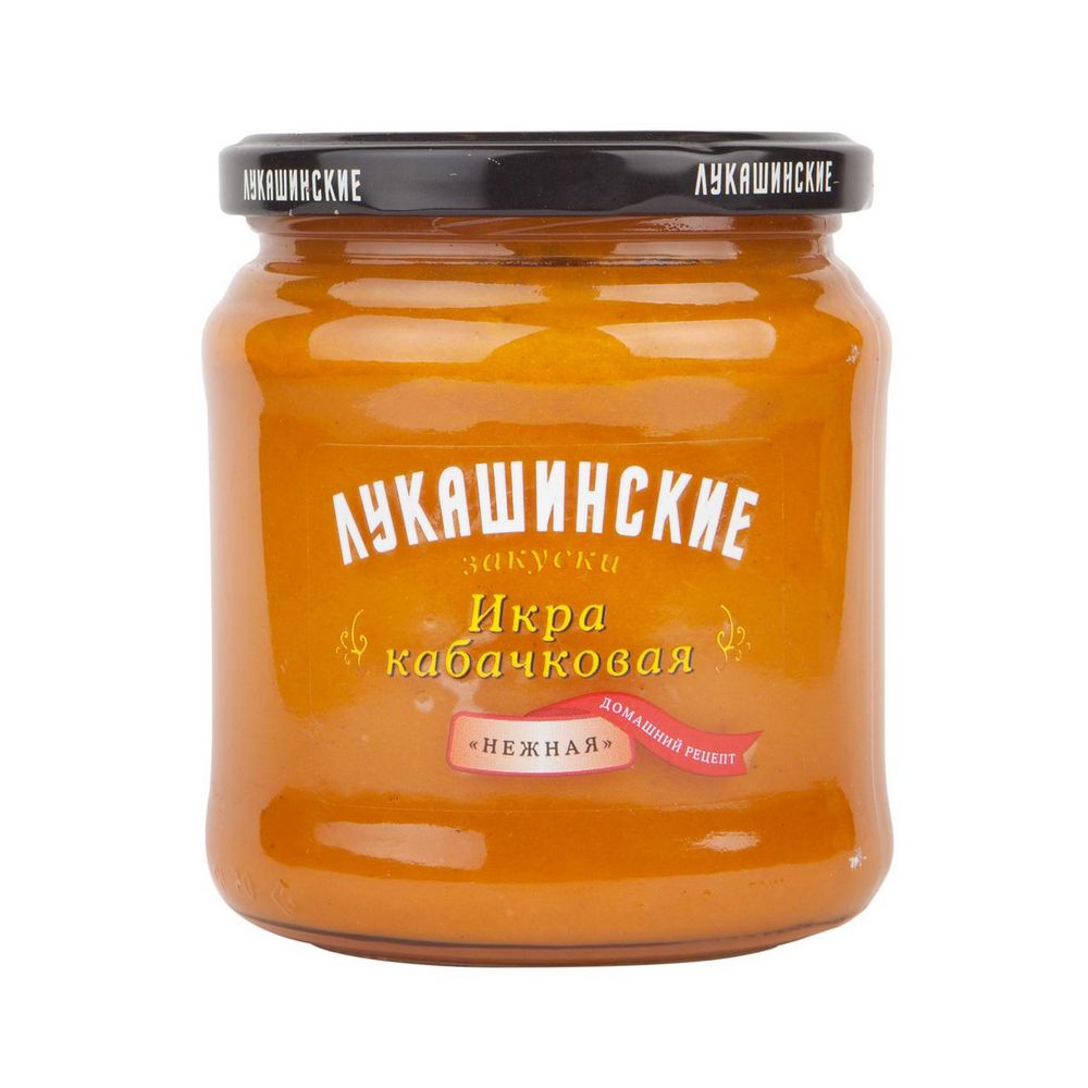 Купить икра кабачковая лукашинские закуски нежная 460г с доставкой на ...