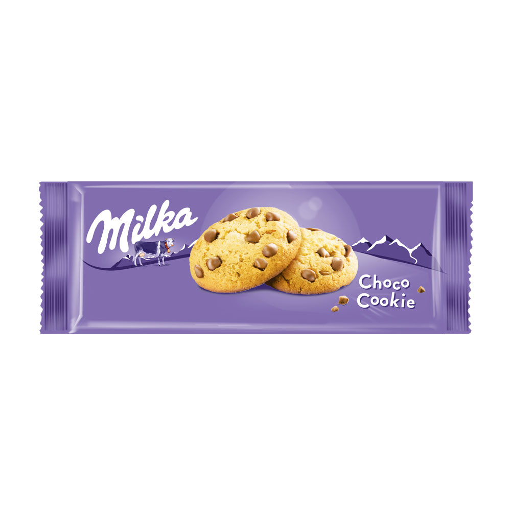 Купить печенье milka biscuits с кусочками молочного шоколада 168г с ...