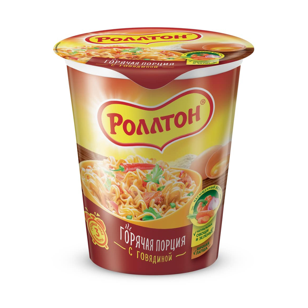 Купить лапша роллтон с говядиной 70г с доставкой на дом в магазине SPAR