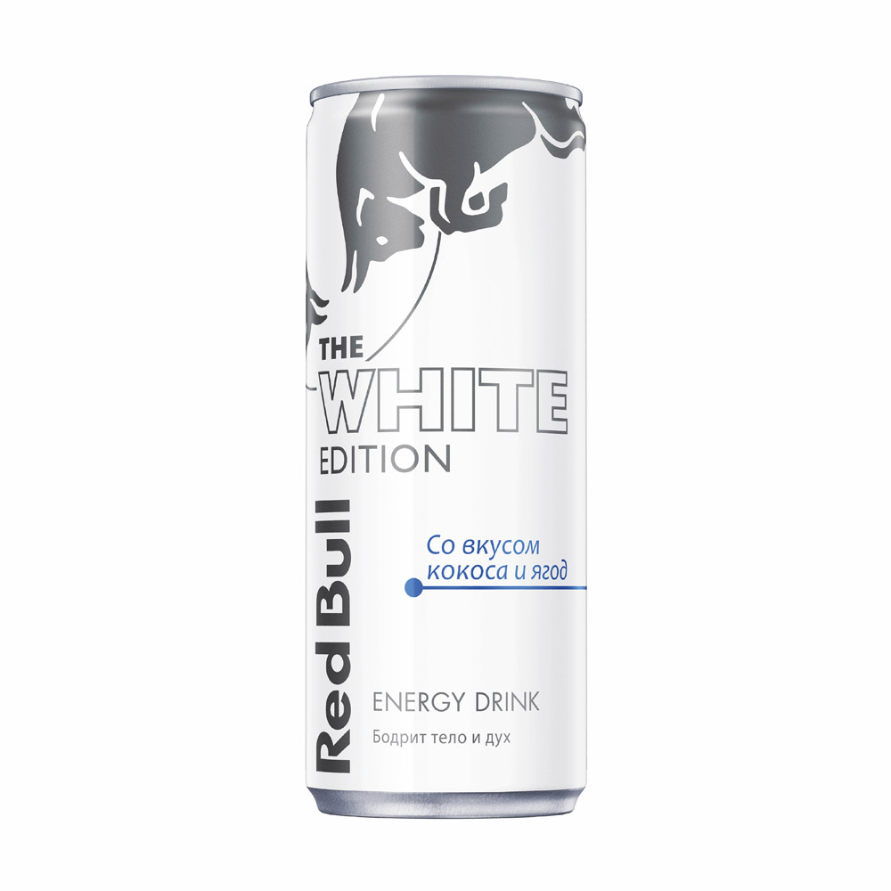 Купить энергетический напиток red bull white 0,25л ж/б с доставкой на ...