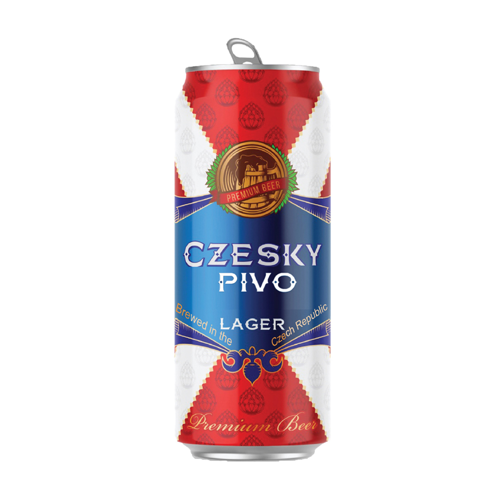 Купить пиво ceskye pivo lager светлое 4,6% 0,5л ж/б с доставкой на дом ...