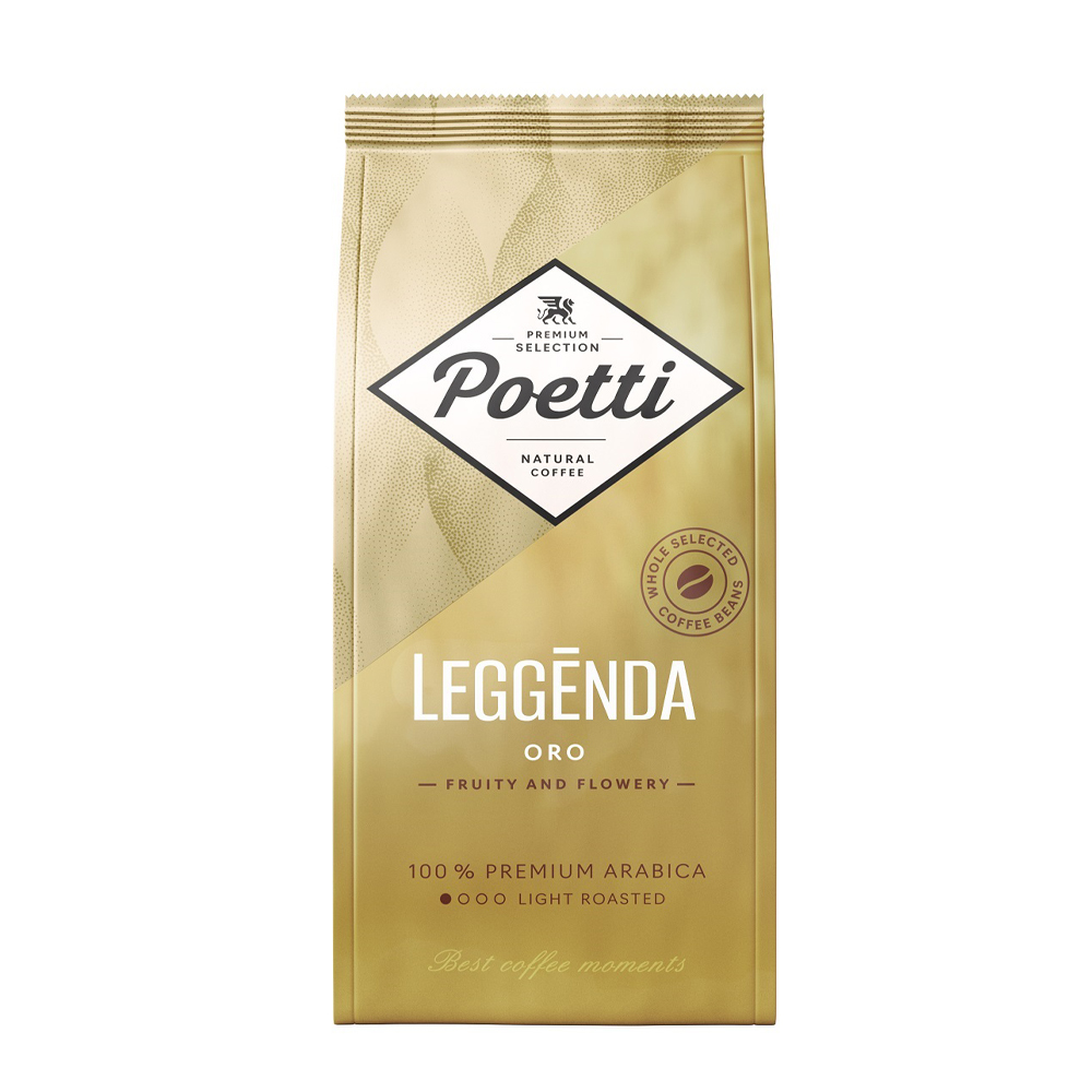 Купить кофе в зернах poetti leggenda oro 250г с доставкой на дом в ...