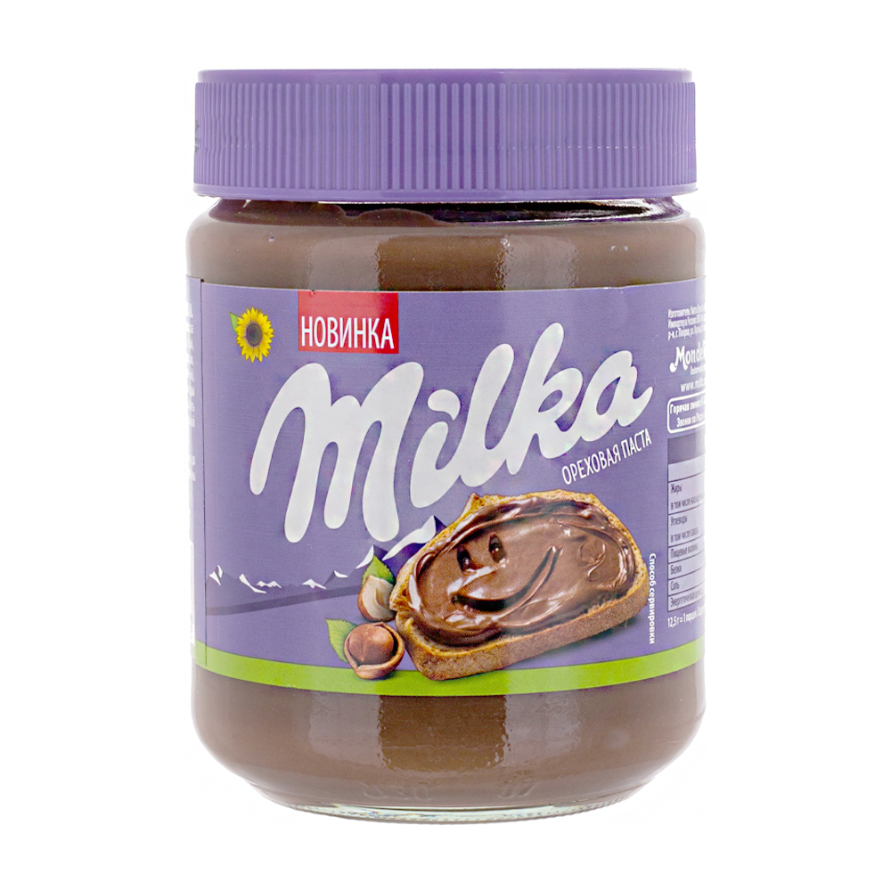 Купить паста milka ореховая с какао 350г с доставкой на дом в магазине SPAR