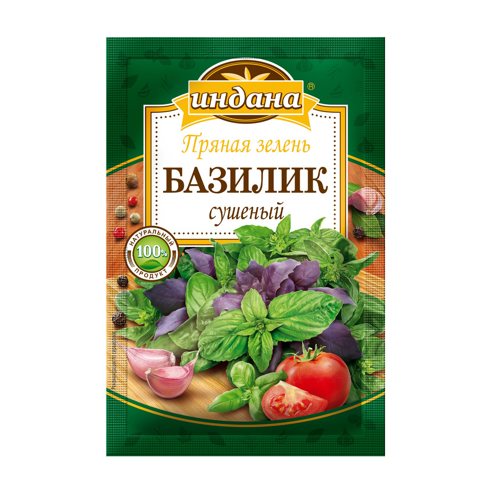 Купить базилик индана сушеный 7г с доставкой на дом в магазине SPAR