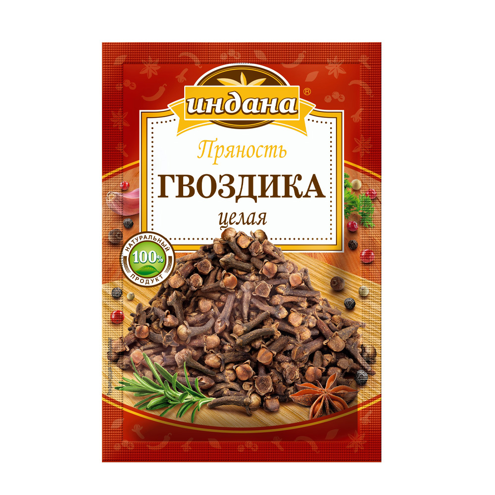 Купить гвоздика целая индана 15г с доставкой на дом в магазине SPAR