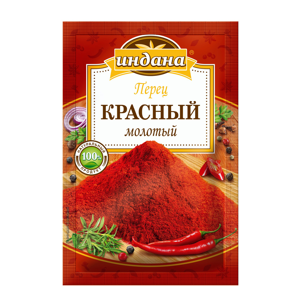 Купить перец индана красный молотый 15г с доставкой на дом в магазине SPAR