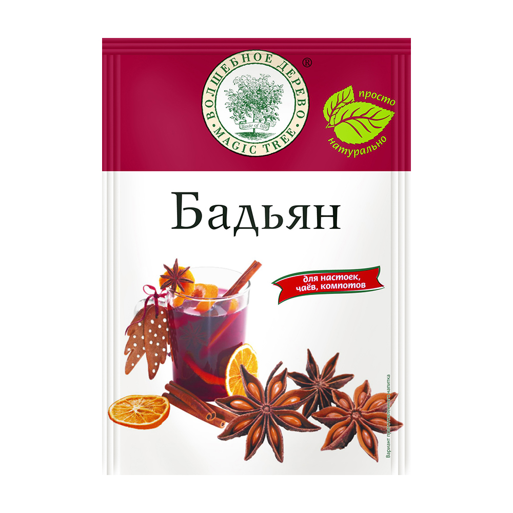Купить бадьян волшебное дерево 10г с доставкой на дом в магазине SPAR
