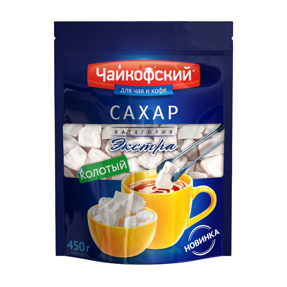 Купить сахар чайкофский колотый 450г с доставкой на дом в магазине SPAR