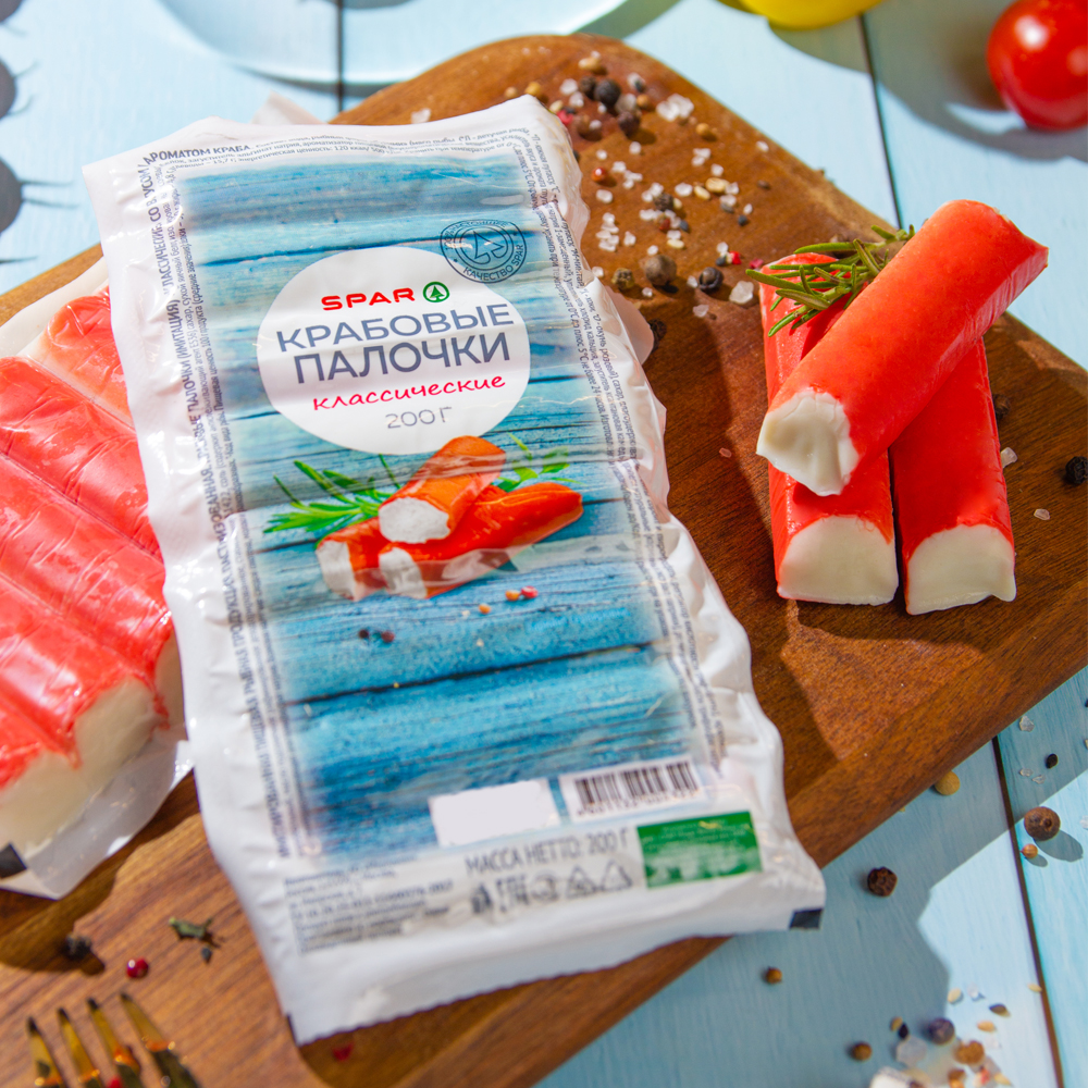 Купить крабовые палочки spar 200г с доставкой на дом в магазине SPAR