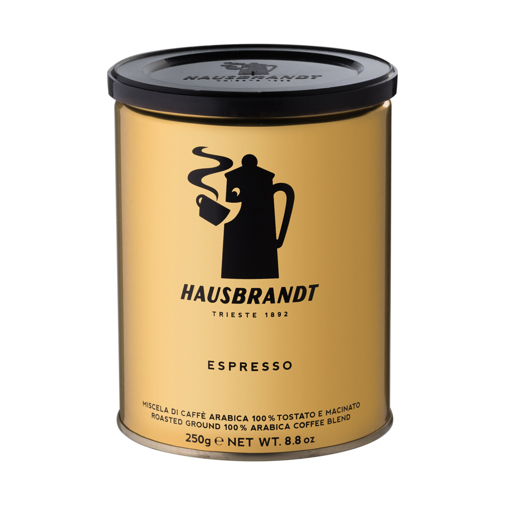 Купить кофе молотый hausbrandt espresso 250г ж/б с доставкой на дом в ...