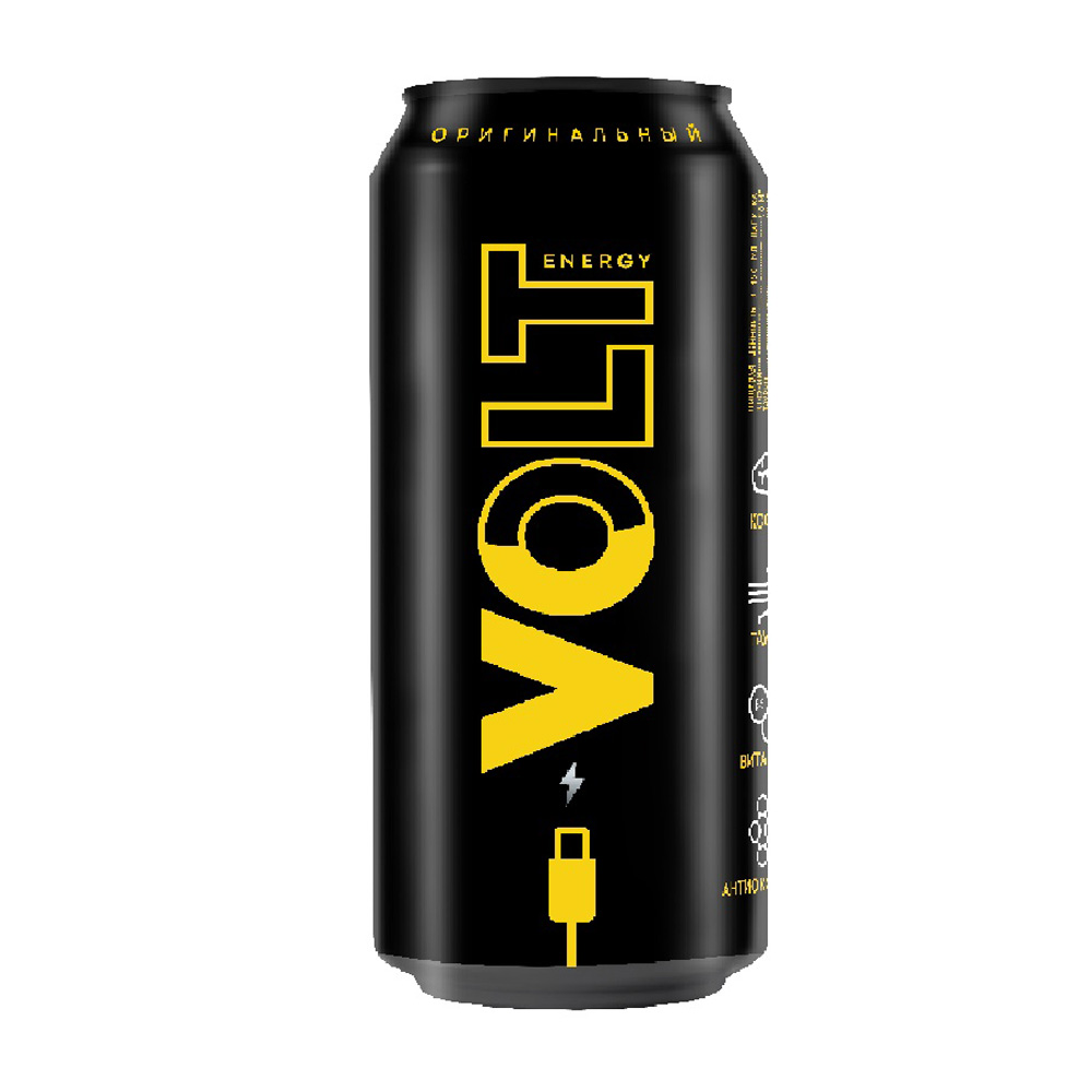 Купить энергетический напиток volt energy 0,45л ж/б с доставкой на дом ...