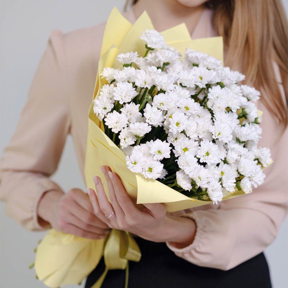 Купить букет из 15 сантини с доставкой на дом в магазине SPAR