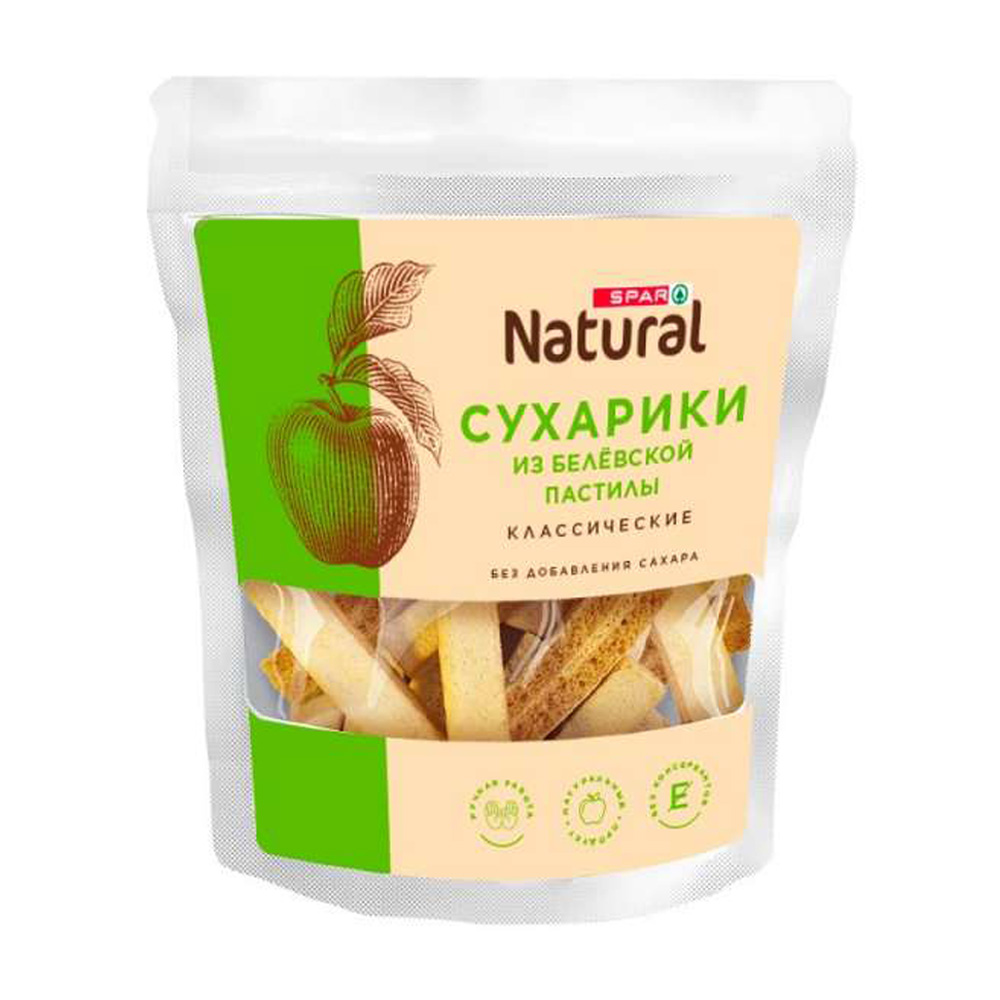 Купить сухарики spar natural из белевской пастилы классические 40г с ...