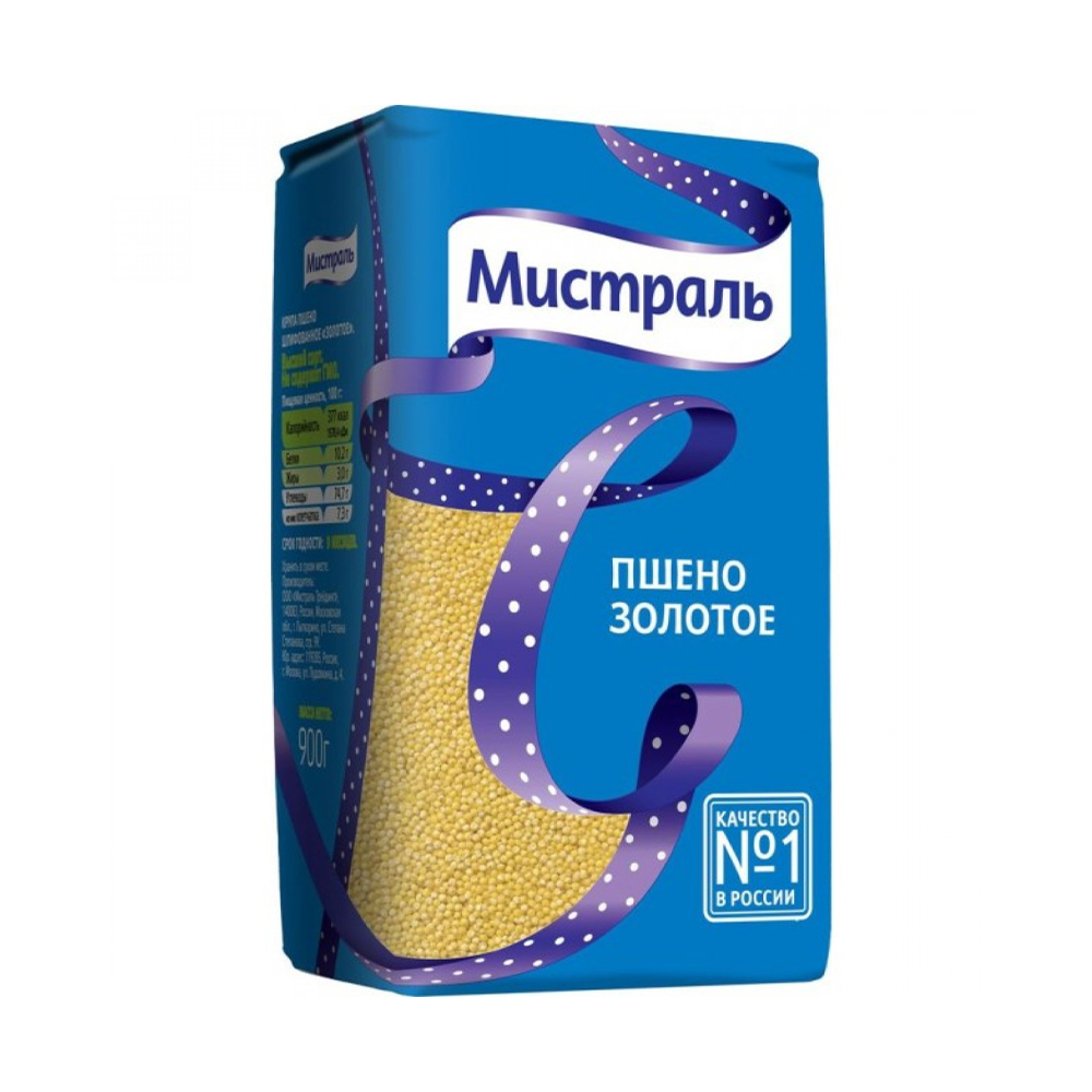 Купить пшено мистраль золотое 900г с доставкой на дом в магазине SPAR