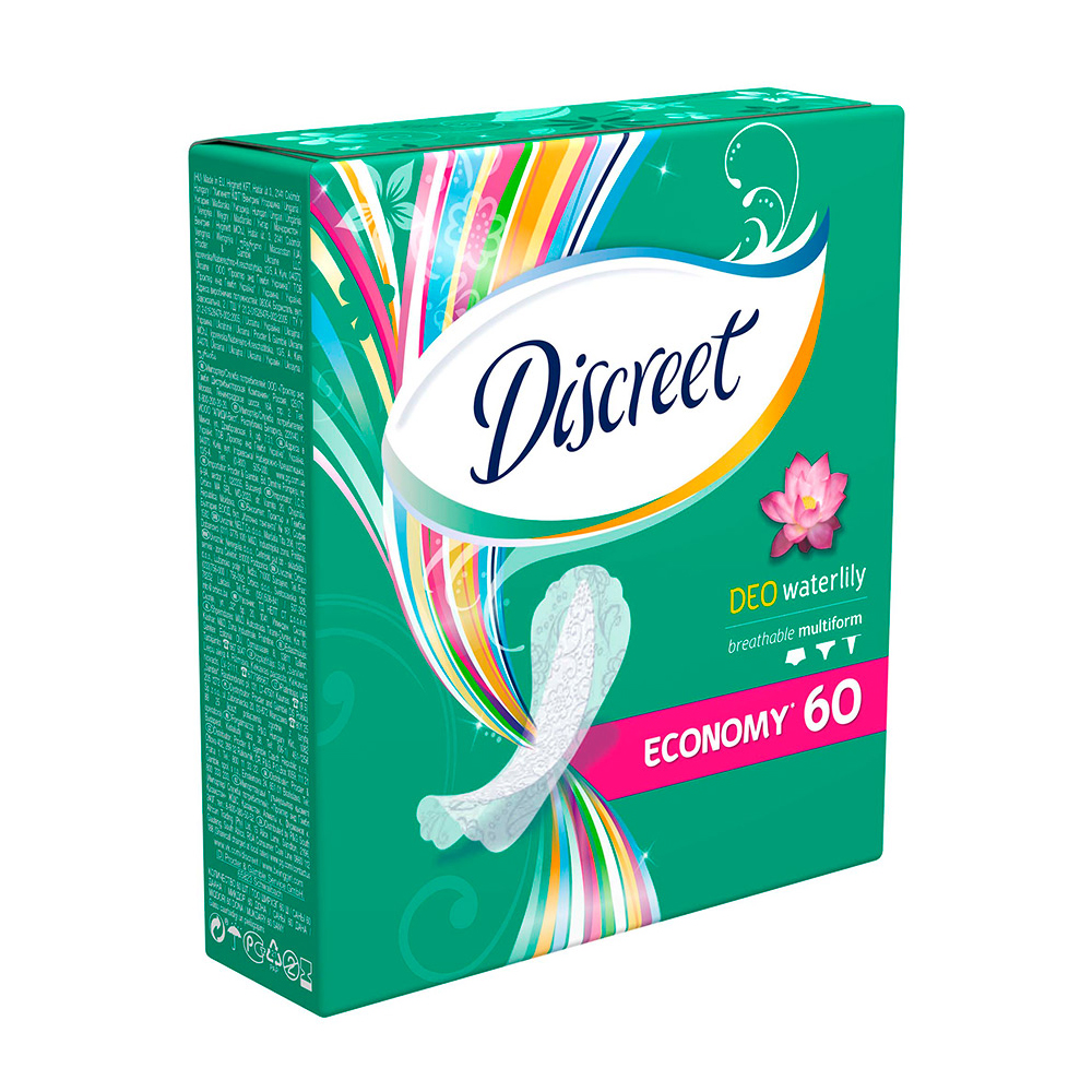 Купить ежедневные прокладки discreet deo waterlily 60шт с доставкой на ...