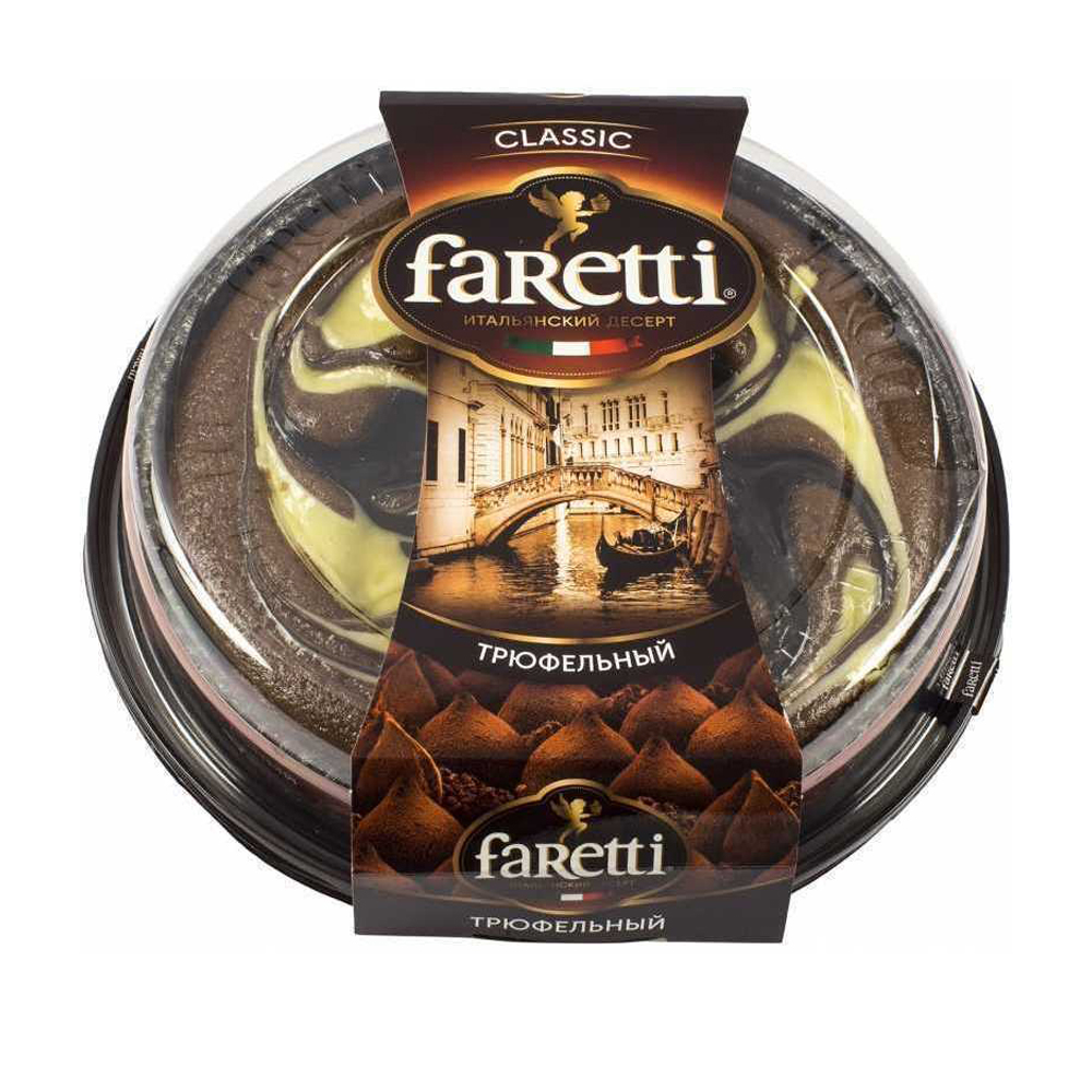 Купить торт faretti трюфельный 400г с доставкой на дом в магазине SPAR