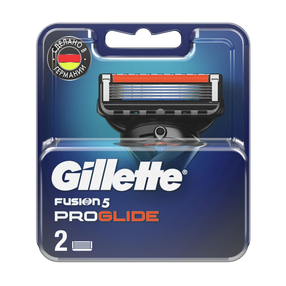 Купить сменные кассеты для бритья gillette fusion proglide 2шт с ...