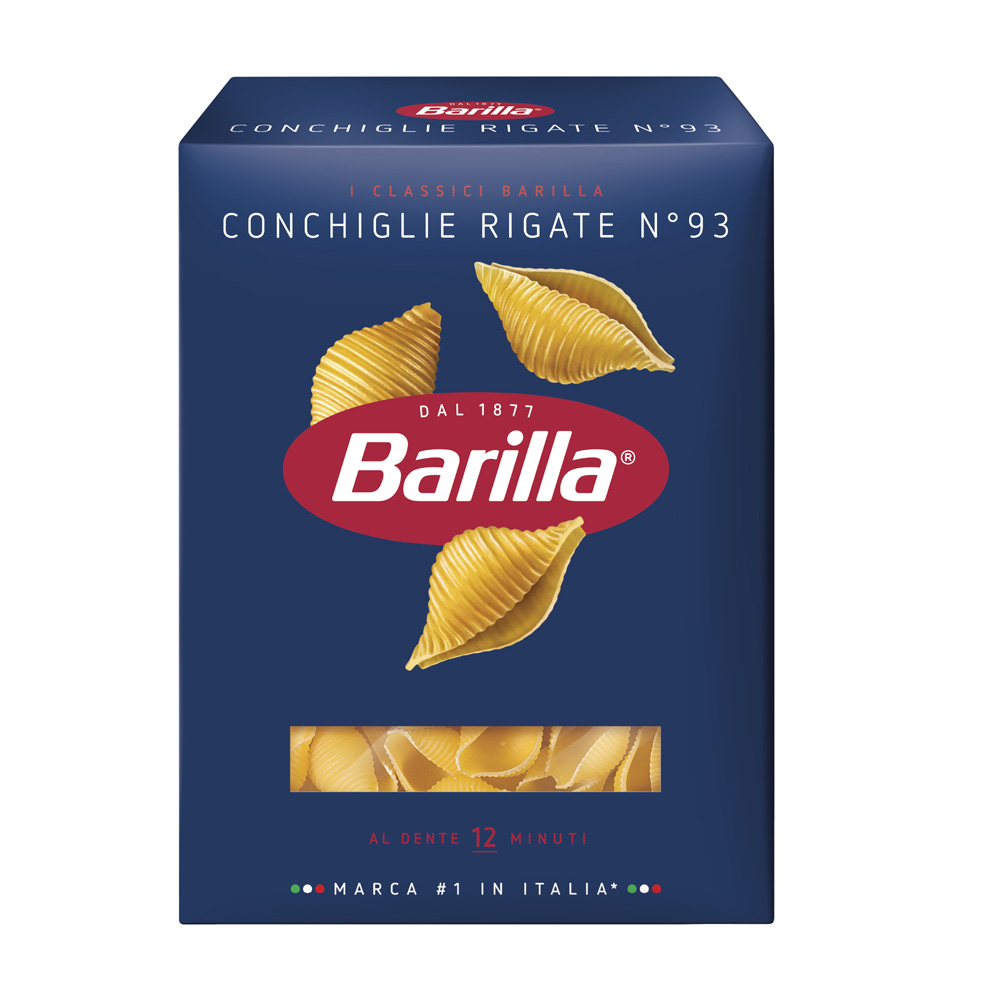 Купить макаронные изделия barilla конкилье ригате №93 450г с доставкой ...