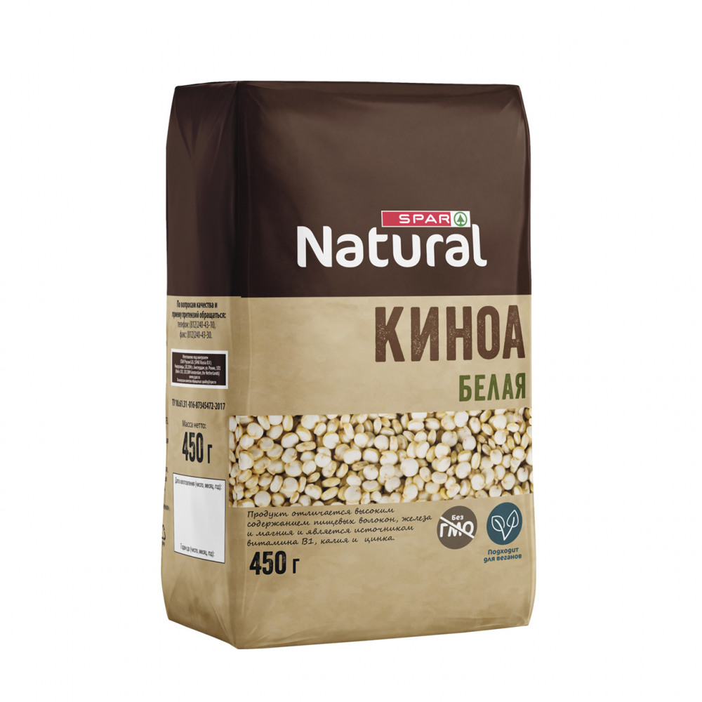 Купить киноа spar natural 450г с доставкой на дом в магазине SPAR
