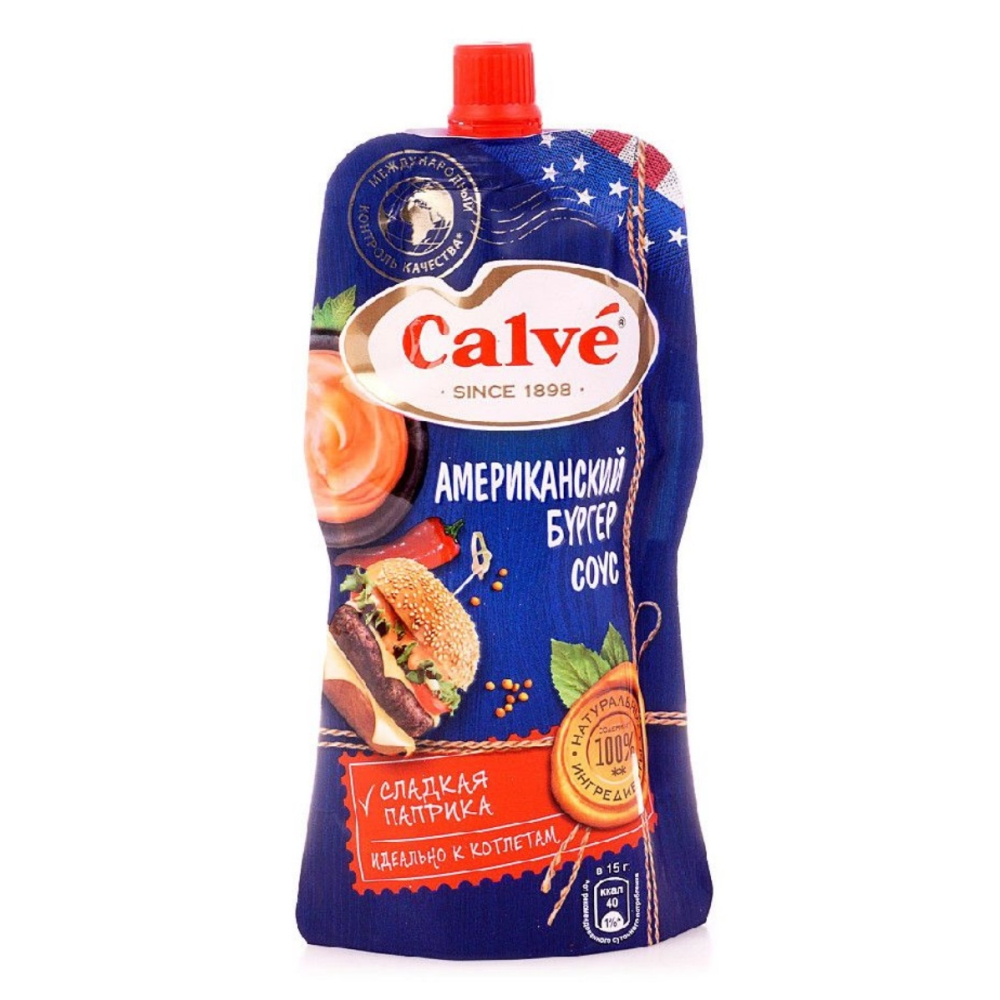 Купить соус майонезный calve американский дой-пак 230г с доставкой на ...