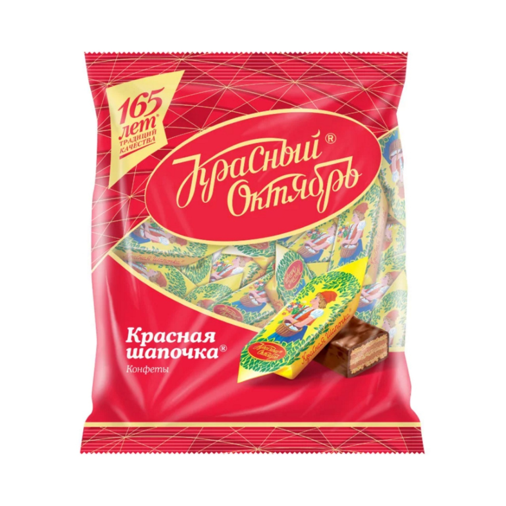 Купить конфеты красный октябрь красная шапочка 250г с доставкой на дом ...
